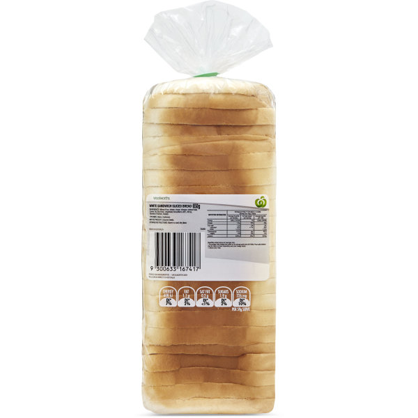 Woolworths Bread White 650g | bunch