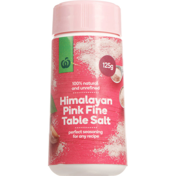 Himalayan Pink Fine Table Salt 125g | bunch