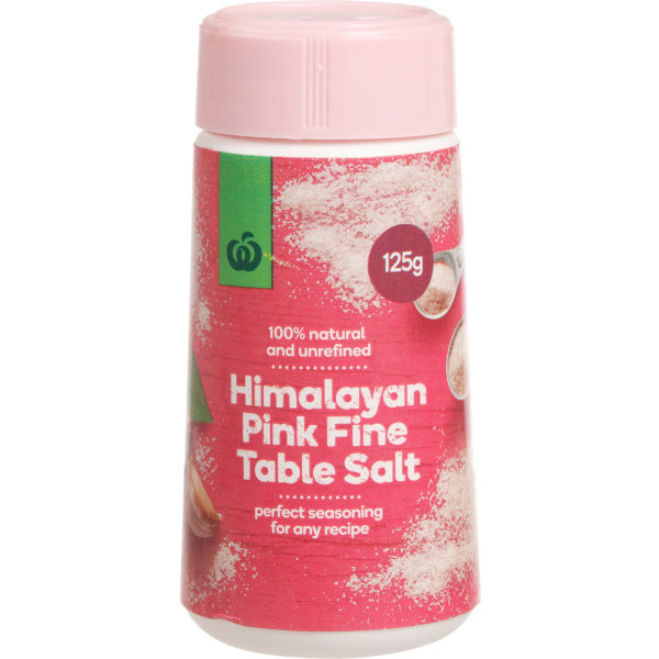 Himalayan Pink Fine Table Salt 125g | bunch